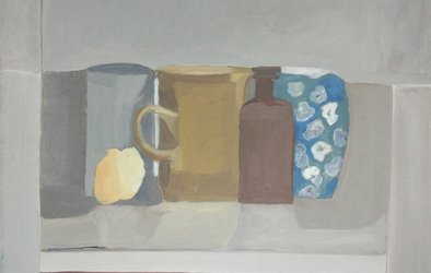 Maya Andersson - Premiers tableaux